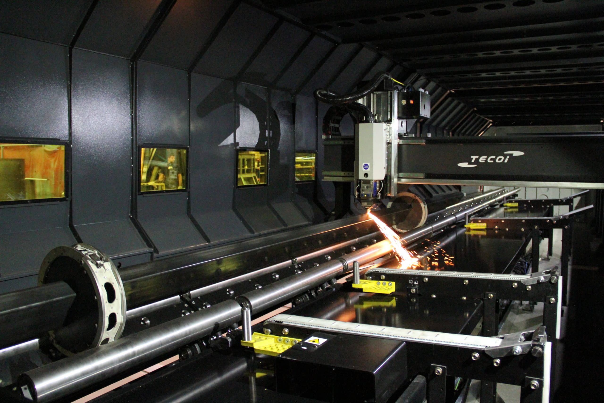 TECOI FL Tube Plasma Cutting Machine | Access Machinery