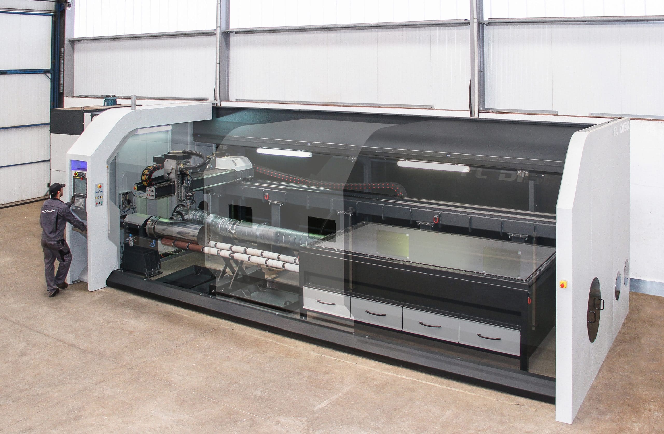 TECOI FL Tube Plasma Cutting Machine | Access Machinery